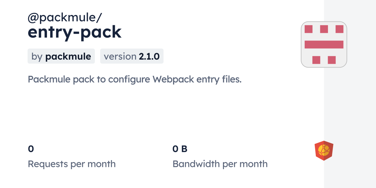 @packmule/entry-pack CDN by jsDelivr - A CDN for npm and GitHub