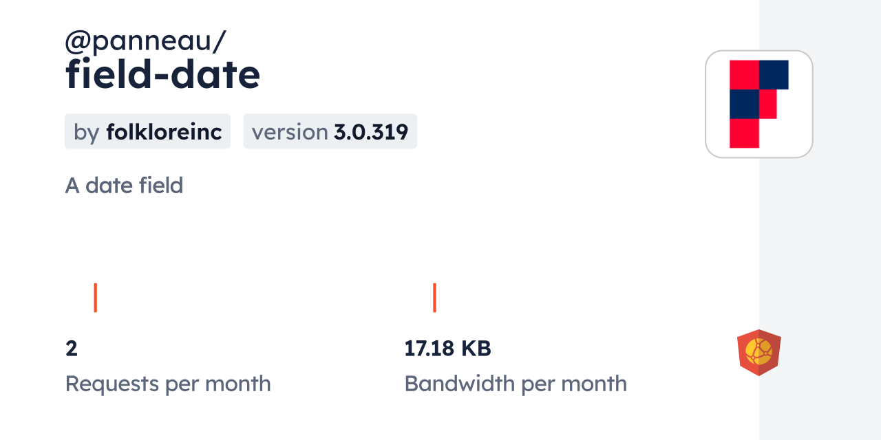 @panneau/field-date CDN by jsDelivr - A CDN for npm and GitHub