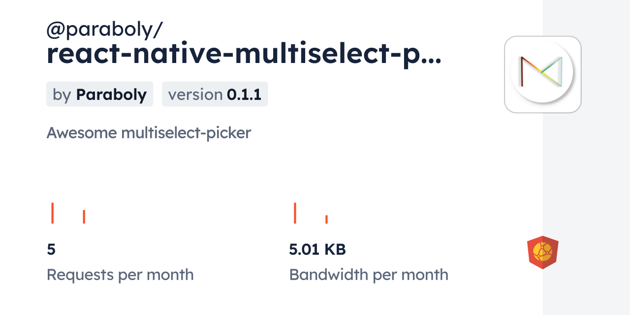 @paraboly/react-native-multiselect-picker CDN by jsDelivr - A CDN for npm and GitHub
