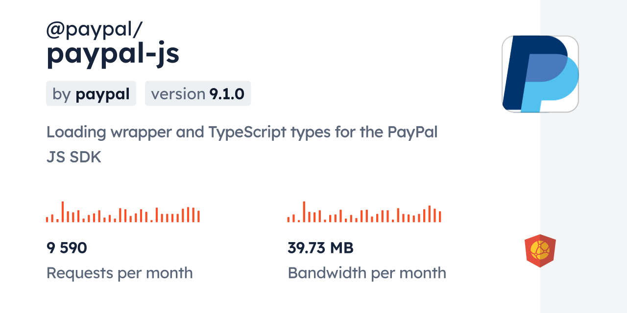 @paypal/paypal-js CDN by jsDelivr - A CDN for npm and GitHub