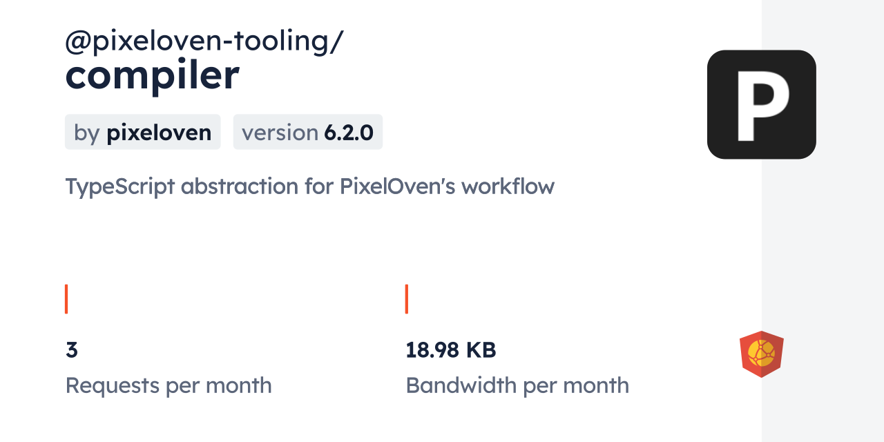 @pixeloven-tooling/compiler CDN by jsDelivr - A CDN for npm and GitHub