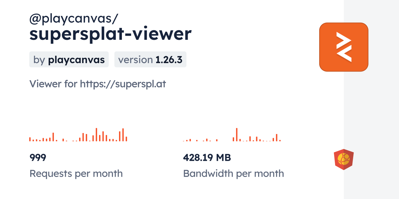 @playcanvas/supersplat-viewer CDN by jsDelivr - A CDN for npm and GitHub