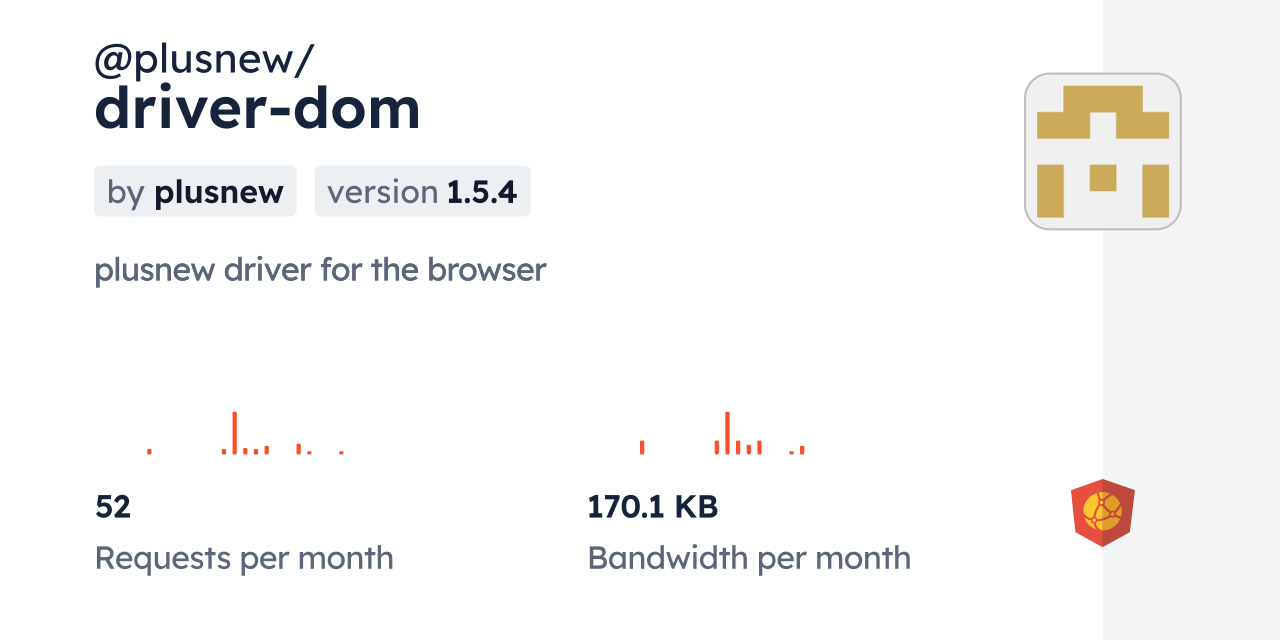 @plusnew/driver-dom CDN by jsDelivr - A CDN for npm and GitHub