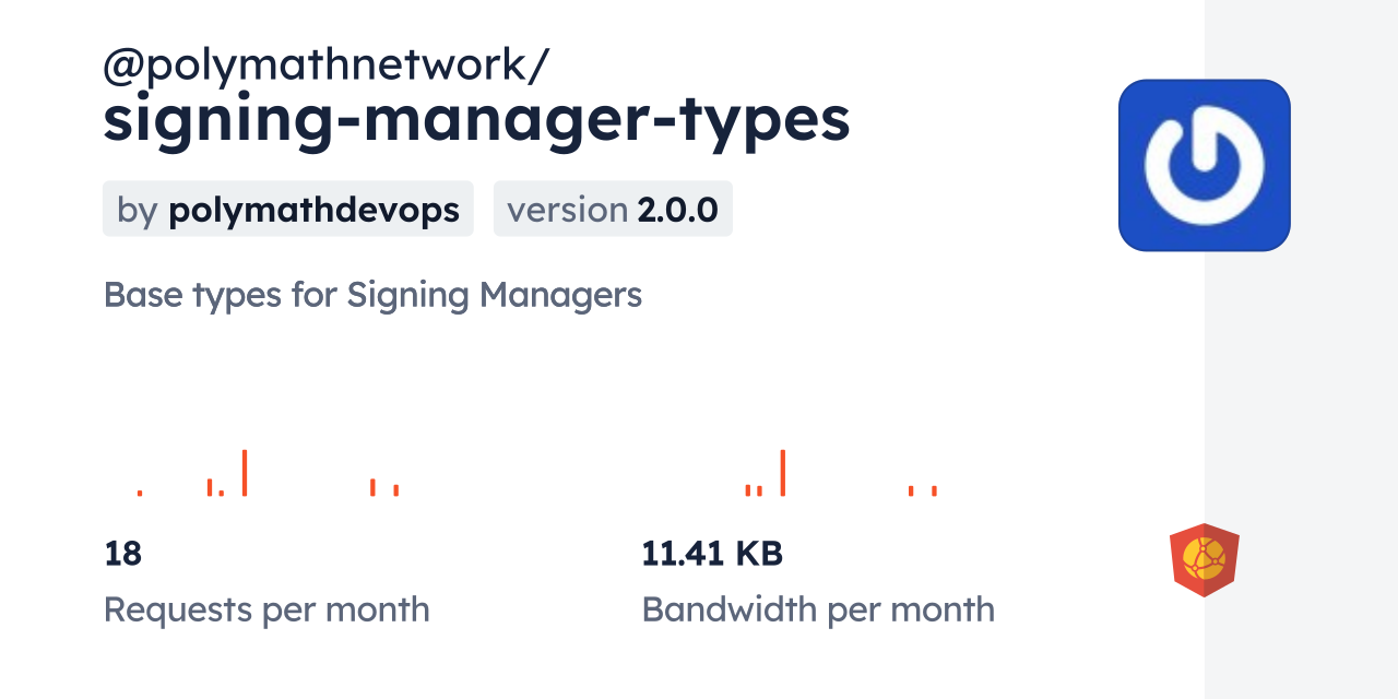 @polymathnetwork/signing-manager-types CDN by jsDelivr - A CDN for npm ...