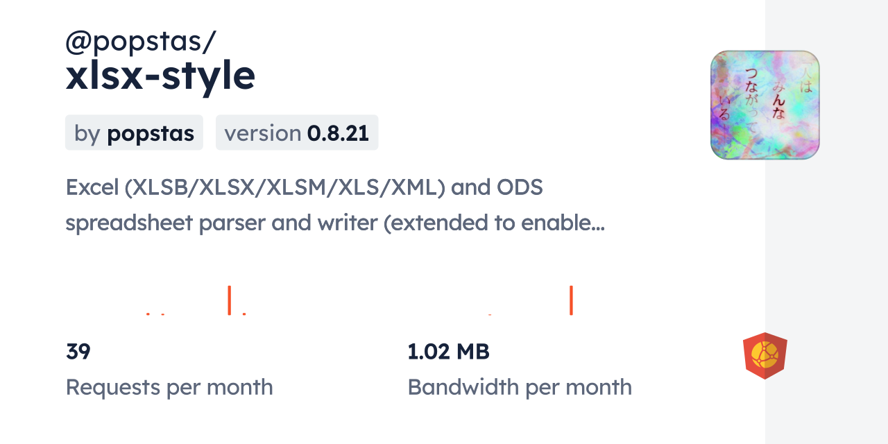 @popstas/xlsx-style CDN by jsDelivr - A CDN for npm and GitHub