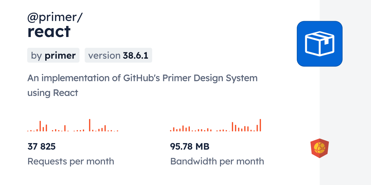 @primer/react CDN by jsDelivr - A CDN for npm and GitHub