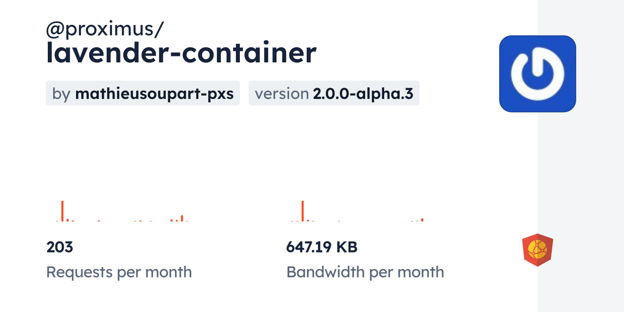 @proximus/lavender-container CDN by jsDelivr - A CDN for npm and GitHub