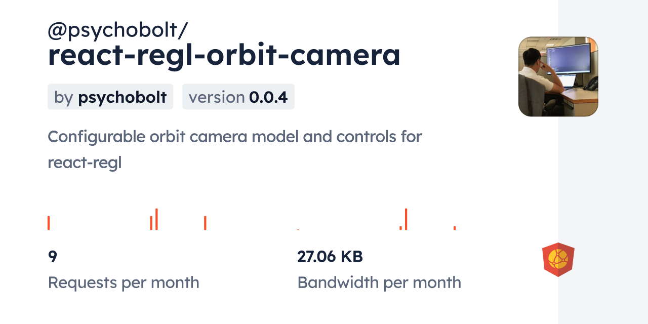 @psychobolt/react-regl-orbit-camera CDN by jsDelivr - A CDN for npm and GitHub