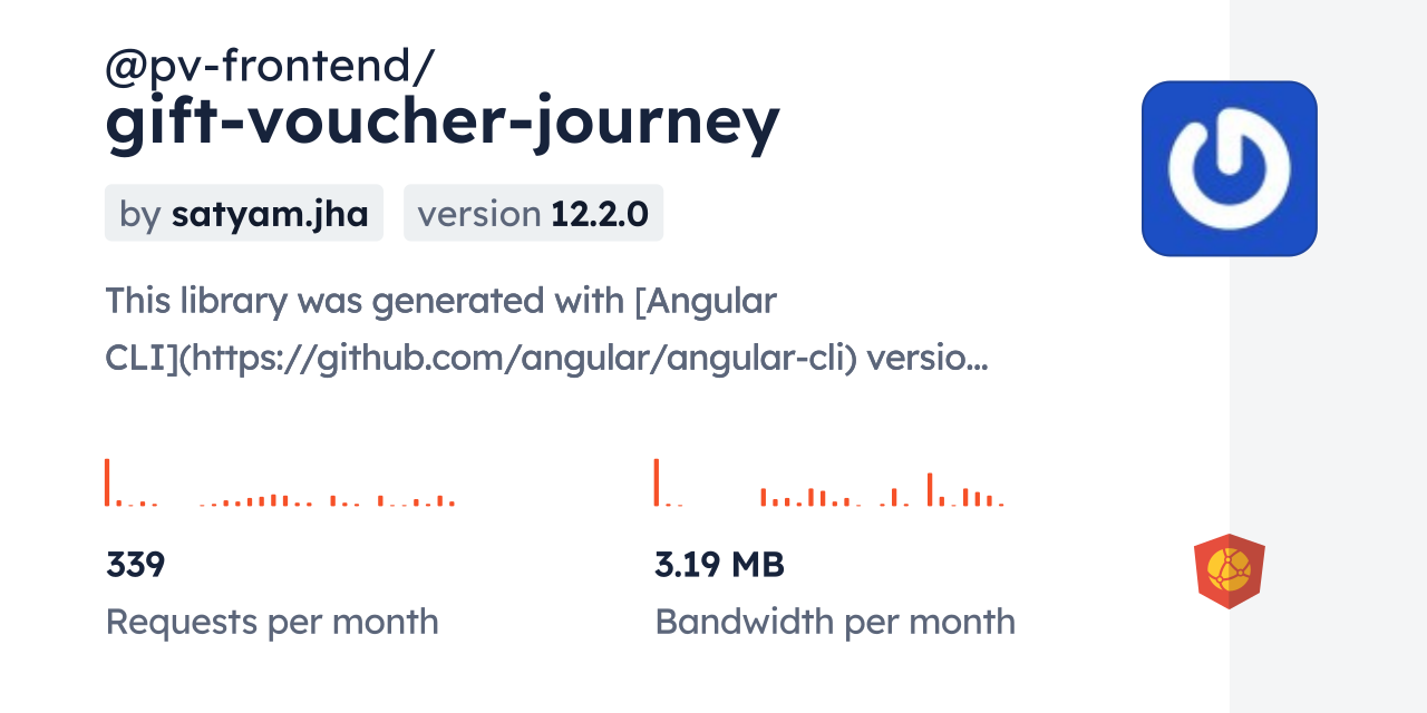 @pv-frontend/gift-voucher-journey CDN by jsDelivr - A CDN for npm and GitHub