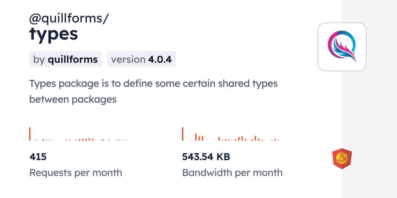 @quillforms/types CDN by jsDelivr - A CDN for npm and GitHub