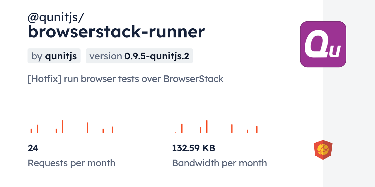 @qunitjs/browserstack-runner CDN by jsDelivr - A CDN for npm and GitHub