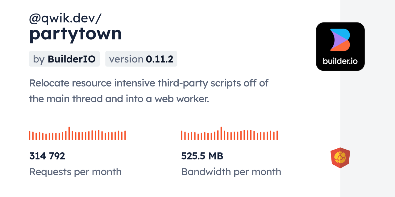 @qwik.dev/partytown CDN by jsDelivr - A CDN for npm and GitHub