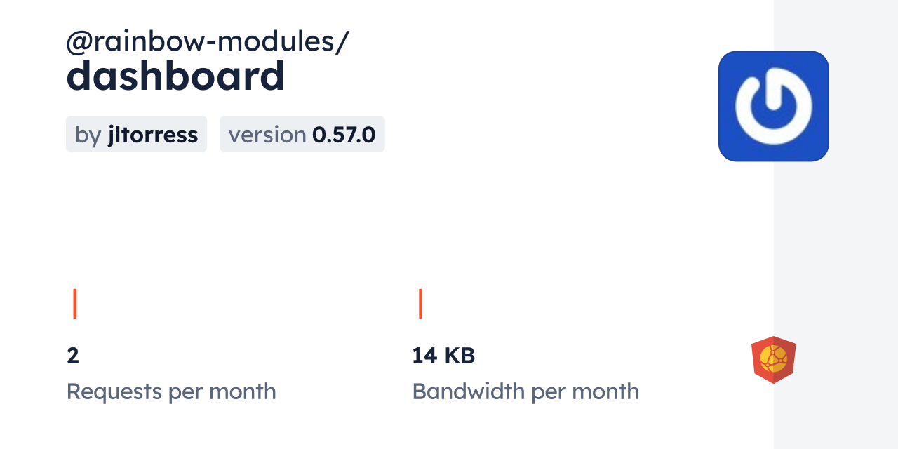 @rainbow-modules/dashboard CDN by jsDelivr - A CDN for npm and GitHub