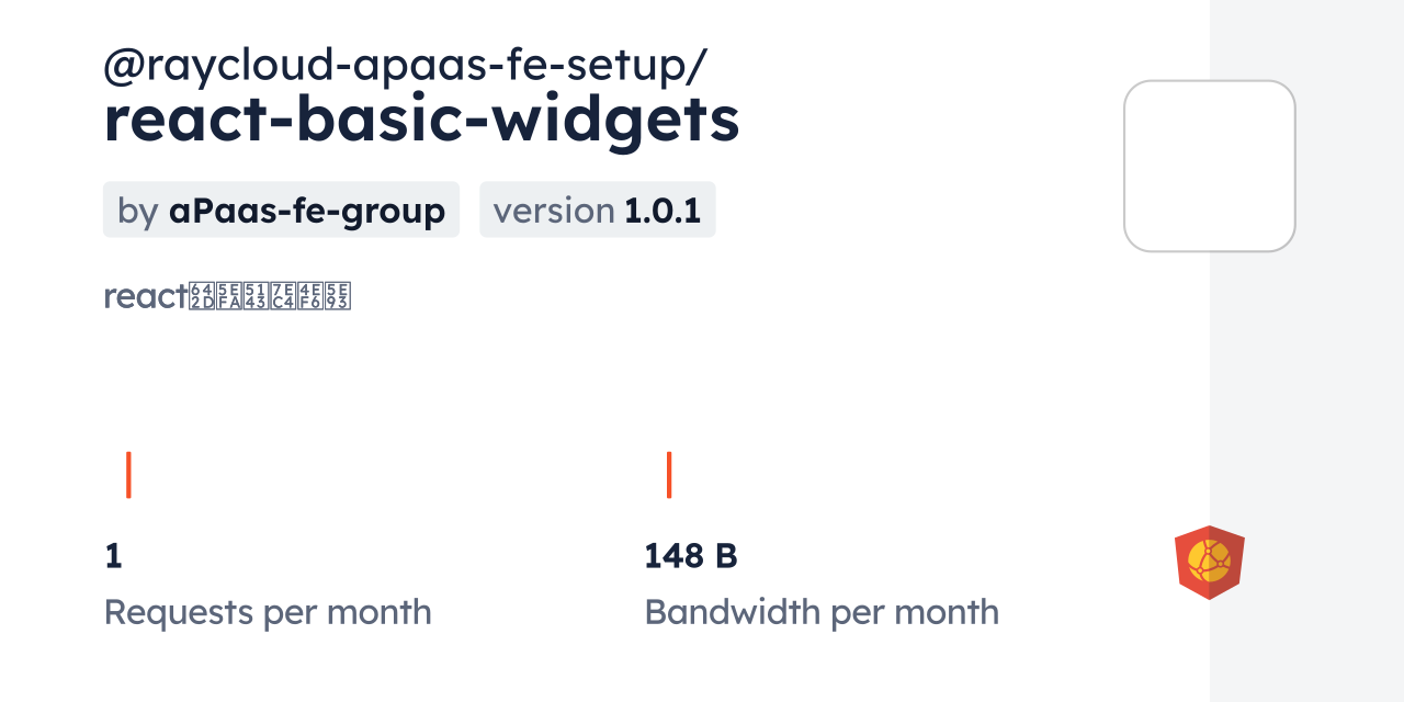 @raycloud-apaas-fe-setup/react-basic-widgets CDN by jsDelivr - A CDN for npm and GitHub