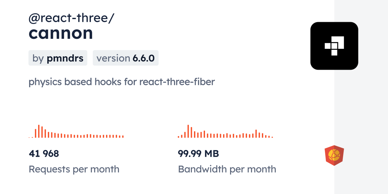 @react-three/cannon CDN by jsDelivr - A CDN for npm and GitHub