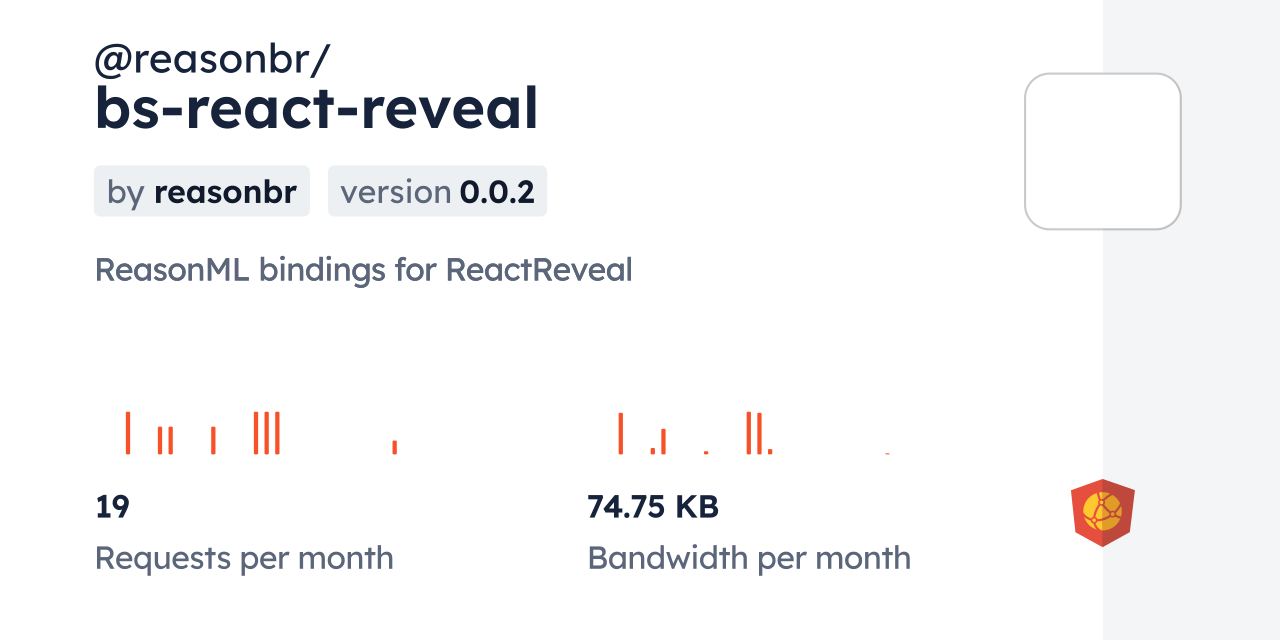 @reasonbr/bs-react-reveal CDN by jsDelivr - A CDN for npm and GitHub