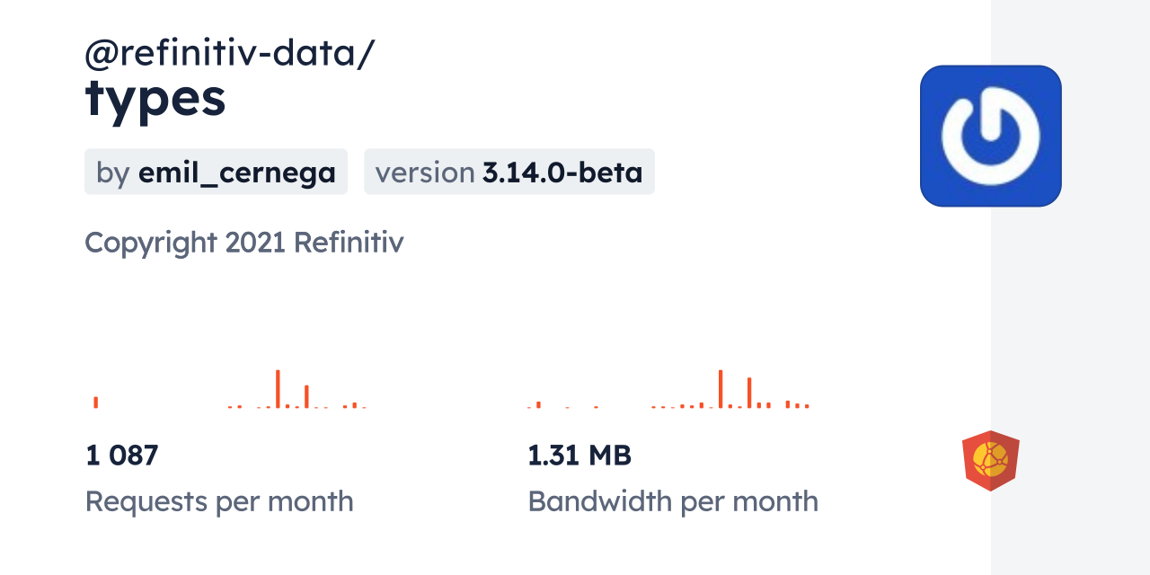 @refinitiv-data/types CDN by jsDelivr - A CDN for npm and GitHub