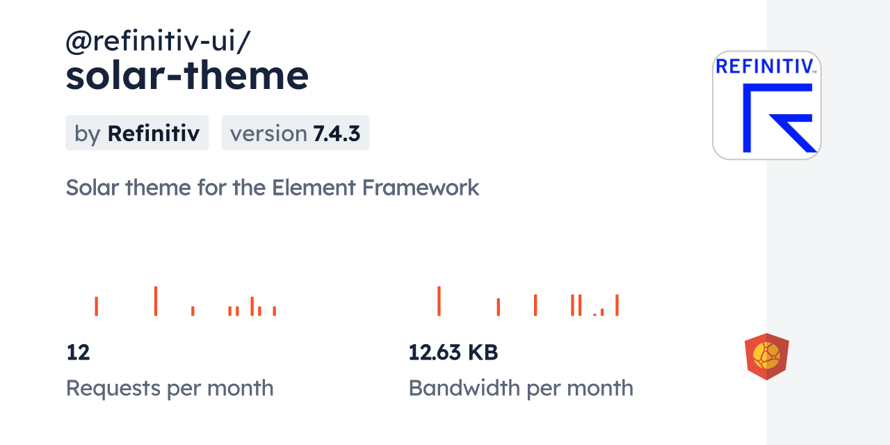 @refinitiv-ui/solar-theme CDN by jsDelivr - A CDN for npm and GitHub
