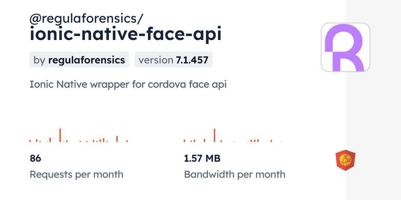 @regulaforensics/ionic-native-face-api CDN by jsDelivr - A CDN for npm and GitHub