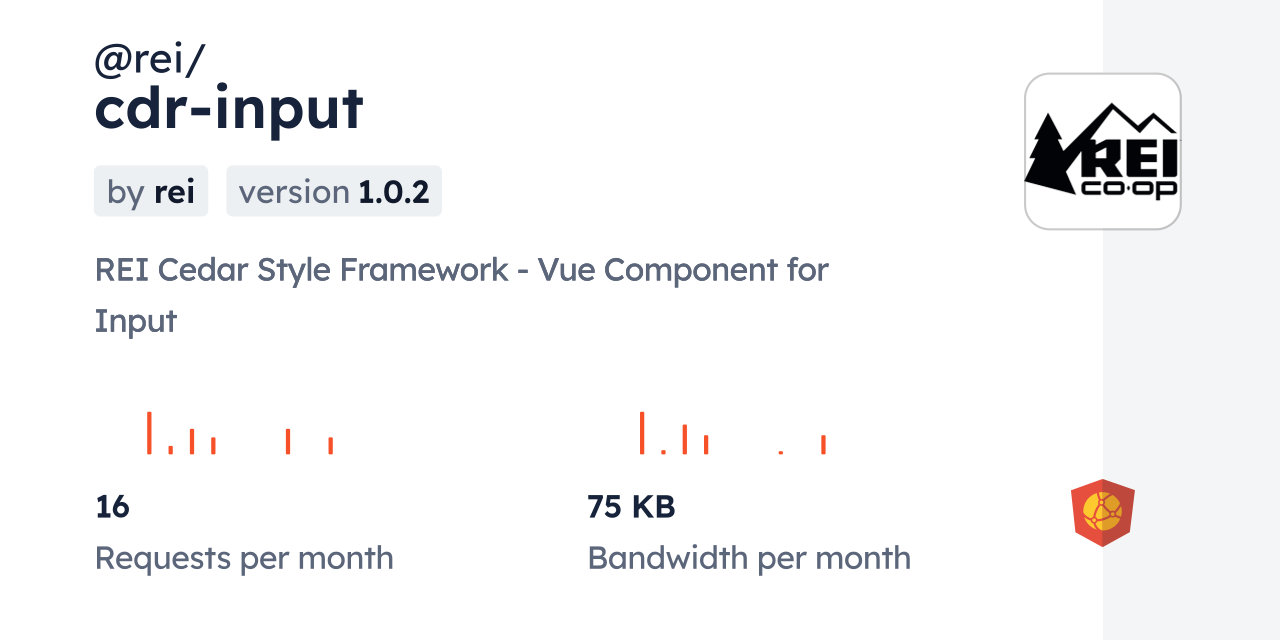 @rei/cdr-input CDN by jsDelivr - A CDN for npm and GitHub