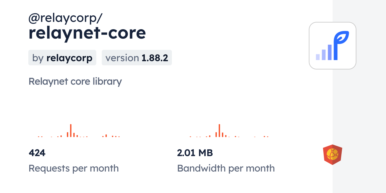 @relaycorp/relaynet-core CDN by jsDelivr - A CDN for npm and GitHub