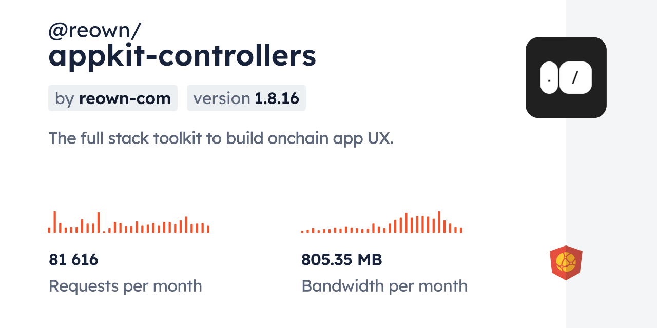 @reown/appkit-controllers CDN by jsDelivr - A CDN for npm and GitHub
