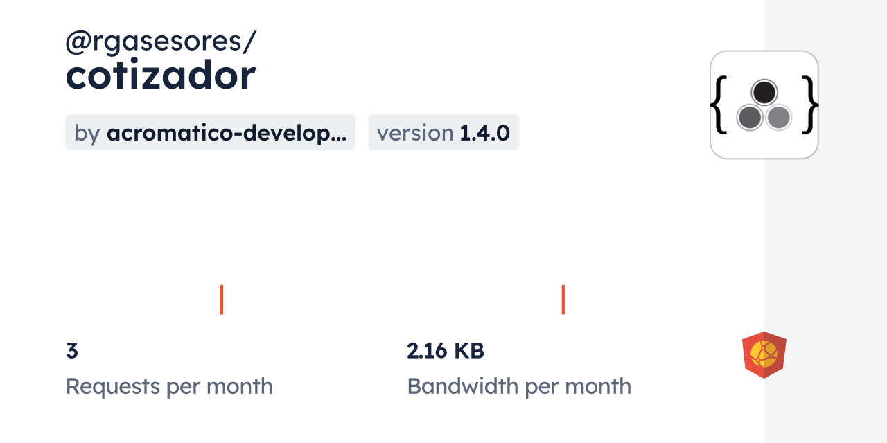 @rgasesores/cotizador CDN by jsDelivr - A CDN for npm and GitHub
