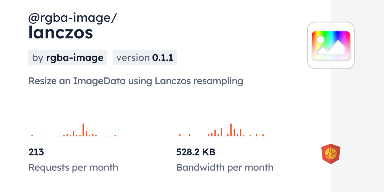 @rgba-image/lanczos CDN by jsDelivr - A CDN for npm and GitHub