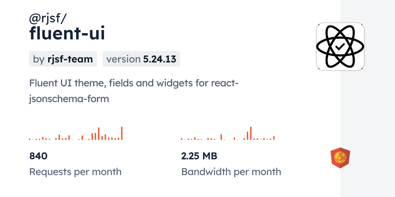 @rjsf/fluent-ui CDN by jsDelivr - A CDN for npm and GitHub