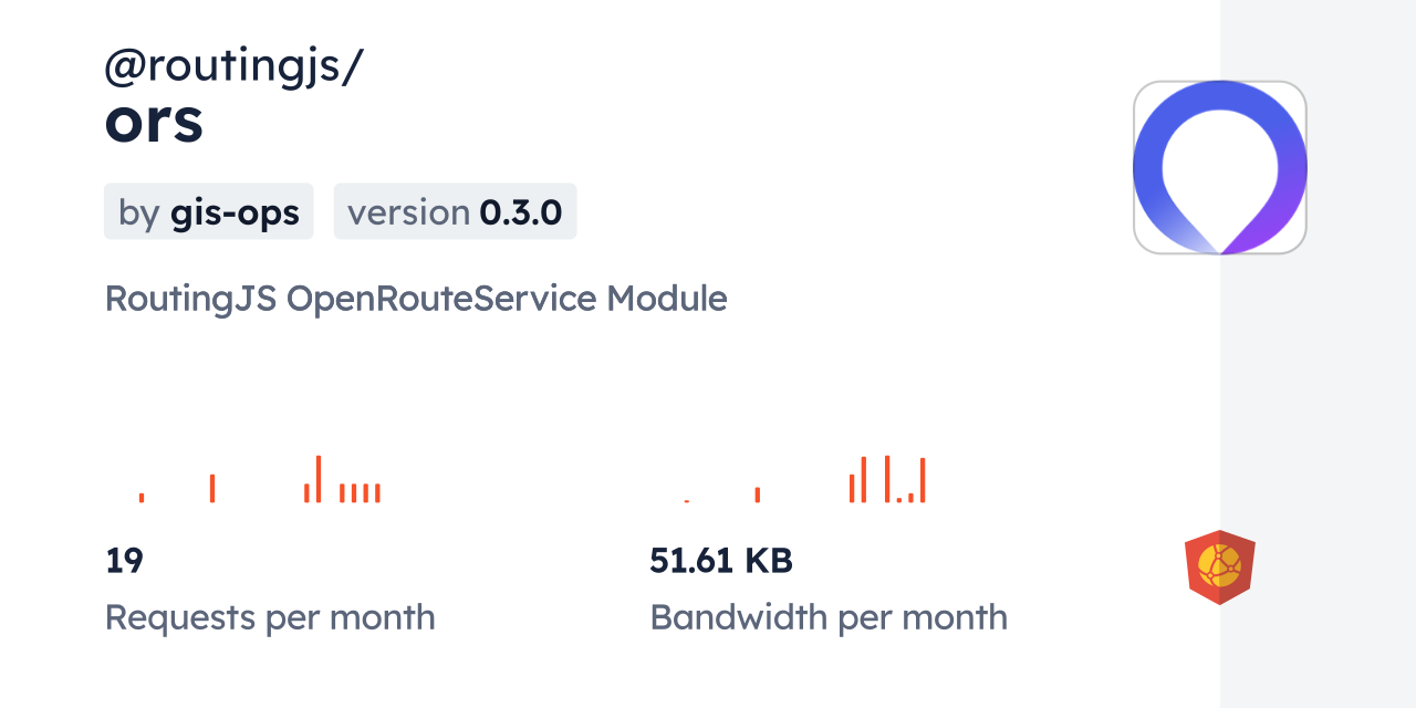 @routingjs/ors CDN by jsDelivr - A CDN for npm and GitHub