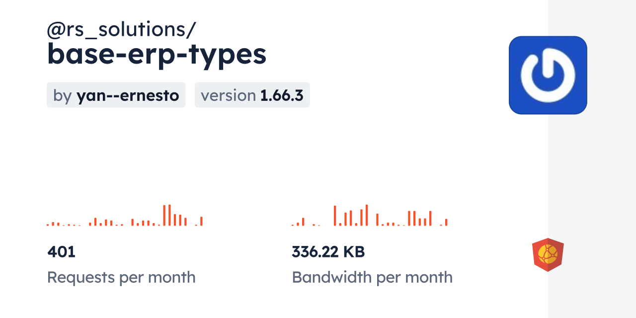 @rs_solutions/base-erp-types CDN by jsDelivr - A CDN for npm and GitHub