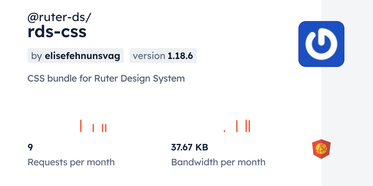 @ruter-ds/rds-css CDN by jsDelivr - A CDN for npm and GitHub