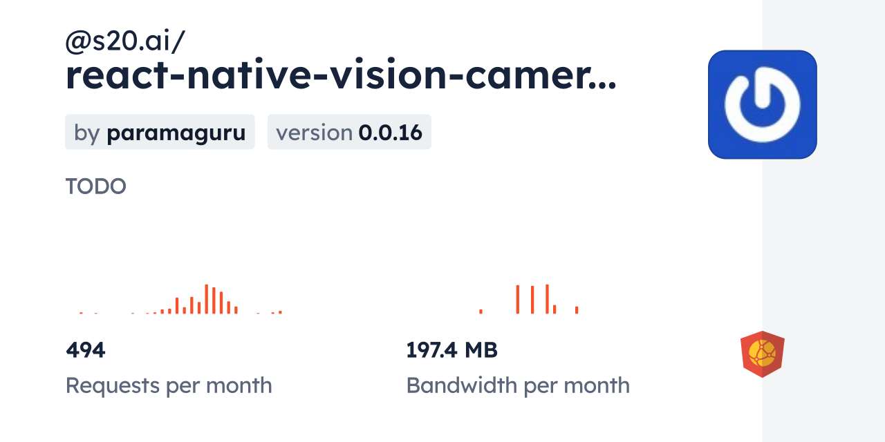 @s20.ai/react-native-vision-camera-plugin-s20-object-detection CDN by jsDelivr - A CDN for npm ...
