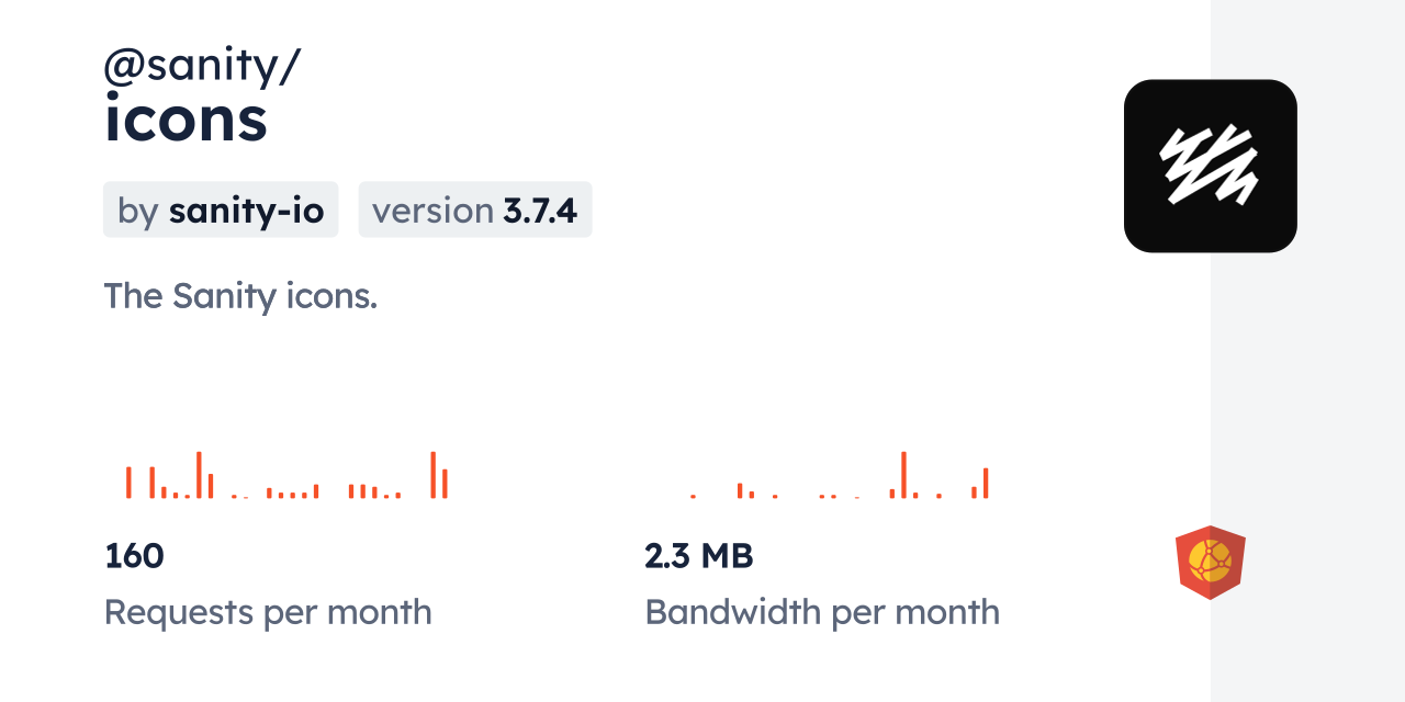 @sanity/icons CDN by jsDelivr - A CDN for npm and GitHub