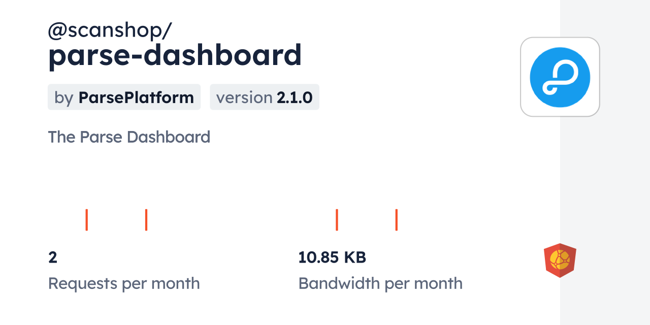 @scanshop/parse-dashboard CDN by jsDelivr - A CDN for npm and GitHub