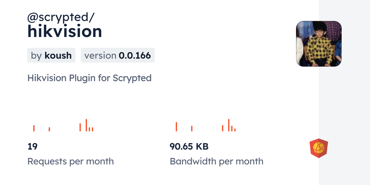 @scrypted/hikvision CDN by jsDelivr - A CDN for npm and GitHub