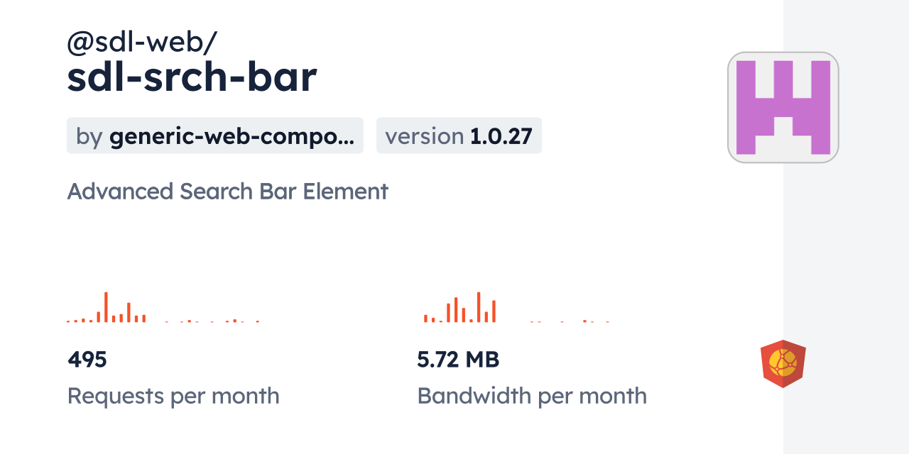 @sdl-web/sdl-srch-bar CDN by jsDelivr - A CDN for npm and GitHub