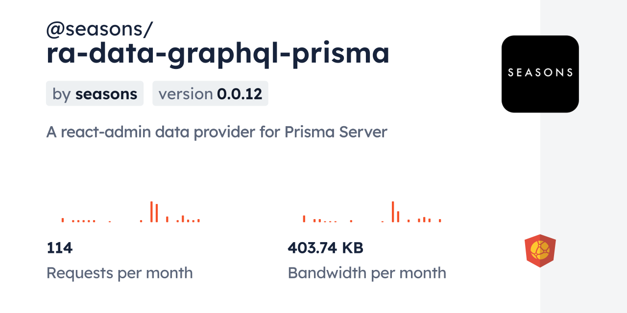 @seasons/ra-data-graphql-prisma CDN by jsDelivr - A CDN for npm and GitHub