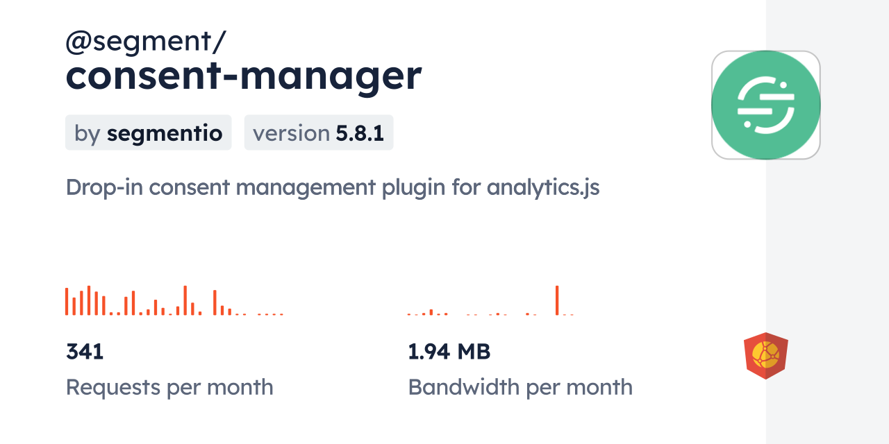 @segment/consent-manager CDN by jsDelivr - A CDN for npm and GitHub