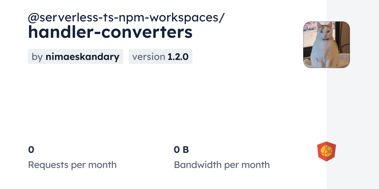 @serverless-ts-npm-workspaces/handler-converters CDN by jsDelivr - A ...