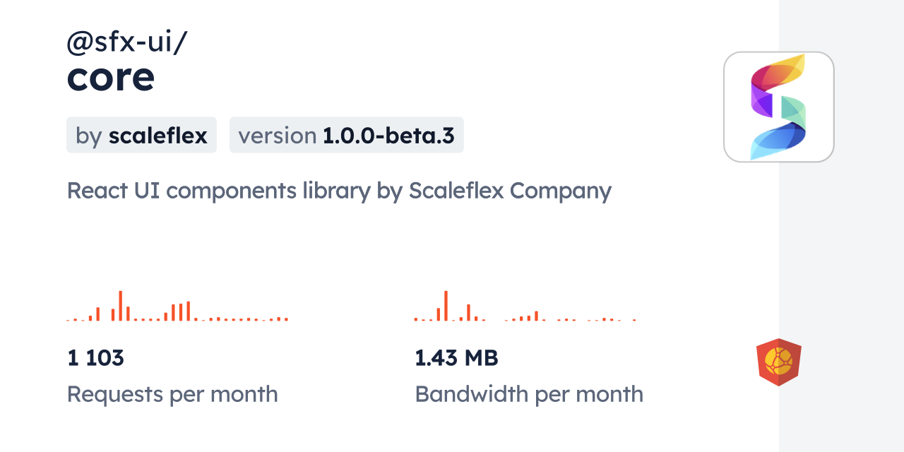@sfx-ui/core CDN by jsDelivr - A CDN for npm and GitHub