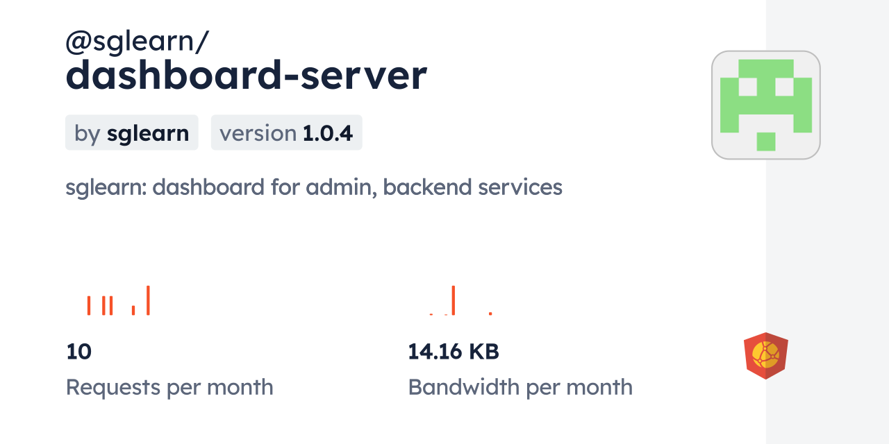 @sglearn/dashboard-server CDN by jsDelivr - A CDN for npm and GitHub