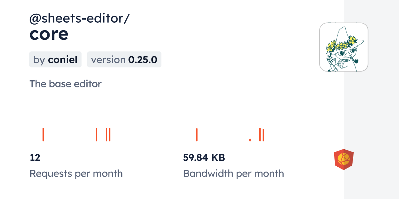 @sheets-editor/core CDN by jsDelivr - A CDN for npm and GitHub