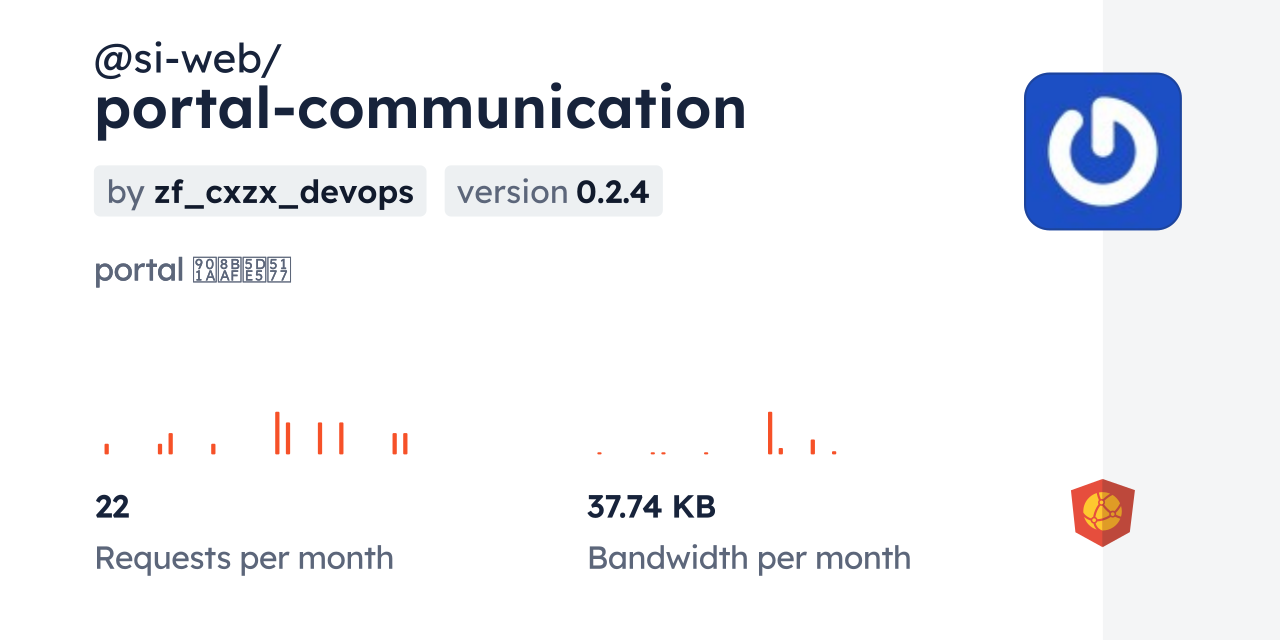 @si-web/portal-communication CDN by jsDelivr - A CDN for npm and GitHub