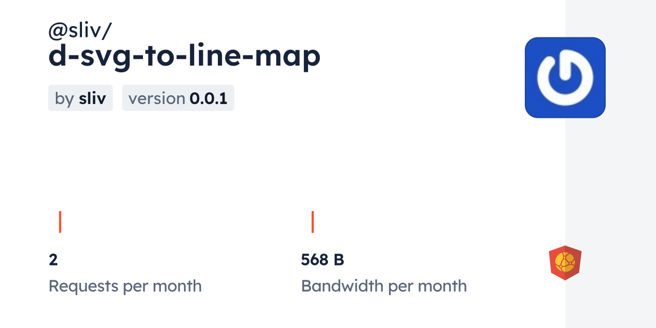 @sliv/d-svg-to-line-map CDN by jsDelivr - A CDN for npm and GitHub