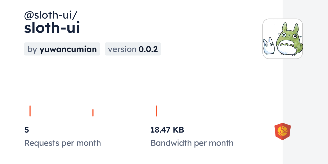 @sloth-ui/sloth-ui CDN by jsDelivr - A CDN for npm and GitHub