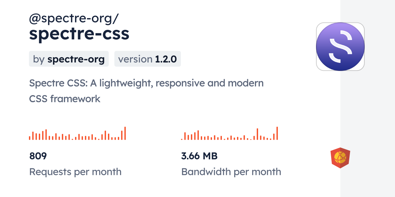 @spectre-org/spectre-css CDN by jsDelivr - A CDN for npm and GitHub
