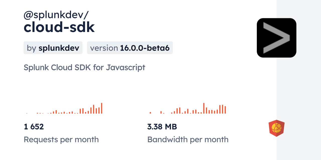 @splunkdev/cloud-sdk CDN by jsDelivr - A CDN for npm and GitHub