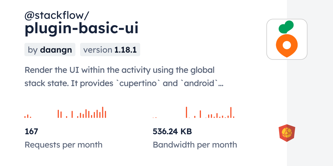 @stackflow/plugin-basic-ui CDN by jsDelivr - A CDN for npm and GitHub