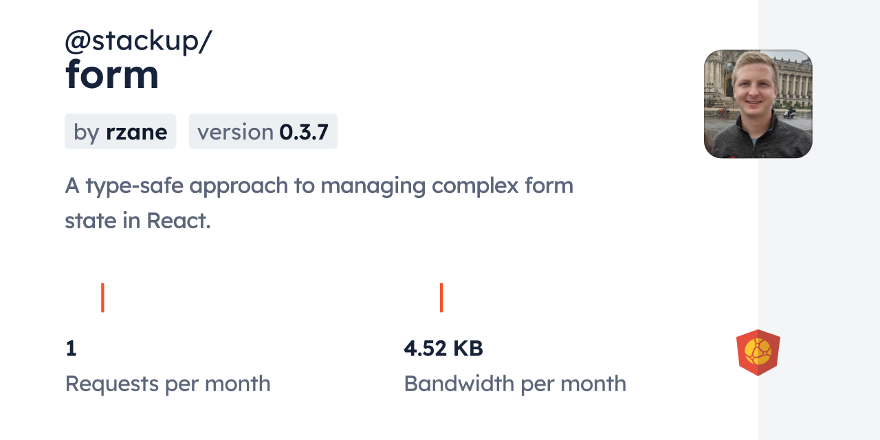 @stackup/form CDN by jsDelivr - A CDN for npm and GitHub